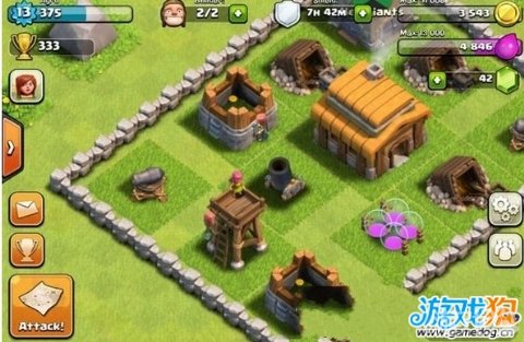 COC三本阵型布局推荐_COC_游戏狗手机网游